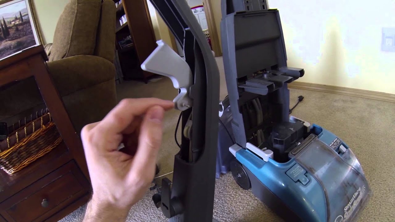 Hoover Steam Vac DIY broken trigger fix F5914900 - YouTube