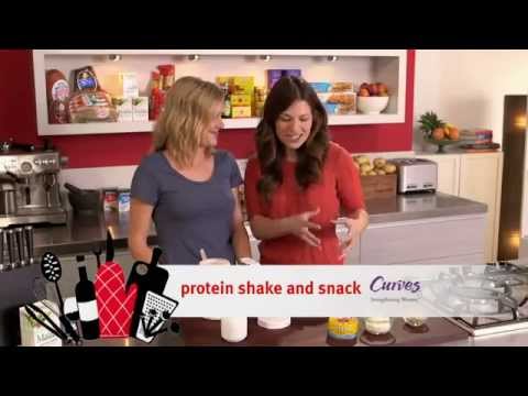 Curves Healthy Weight Loss - Protein Shake and Snack - YouTube