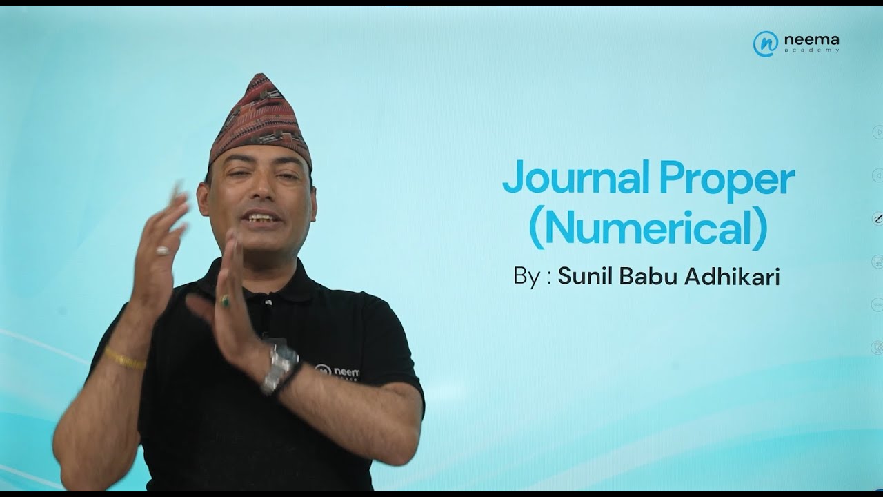Class 11 Accounting: Journal Proper - YouTube