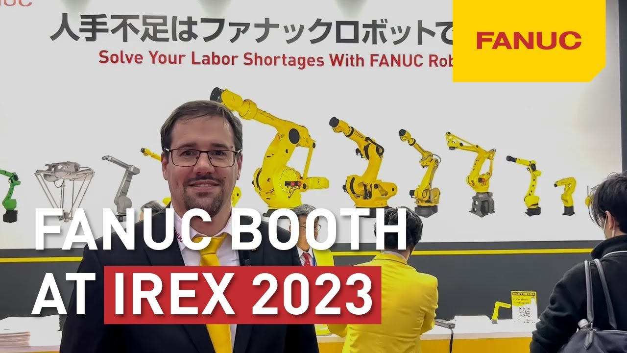 Highlights from the FANUC booth at IREX 2023 - YouTube