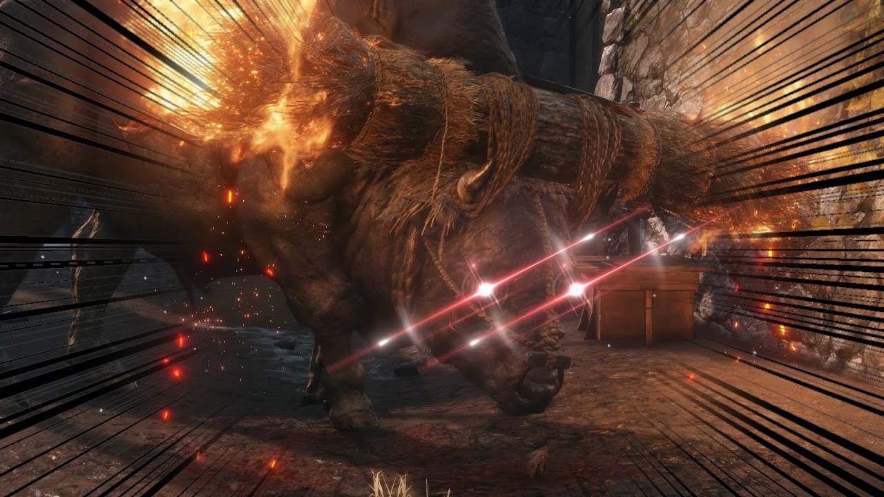 Sekiro Noob Vs Blazing Bull - YouTube