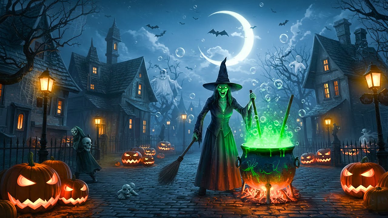 Best Relaxing Halloween Music 2025 🎃 Spooky Piano & Haunted Ambience 👻 ...