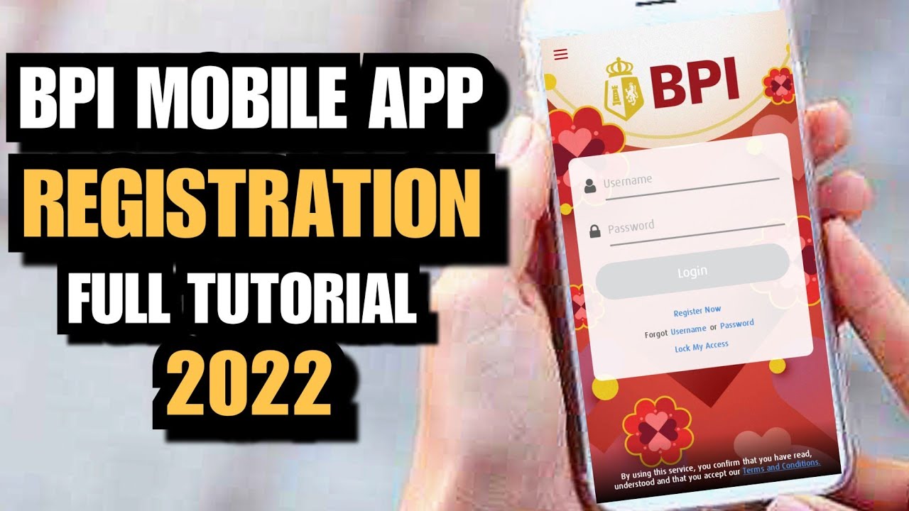 HOW TO REGISTER BPI MOBILE APP (2022 NEW UPDATE) - YouTube