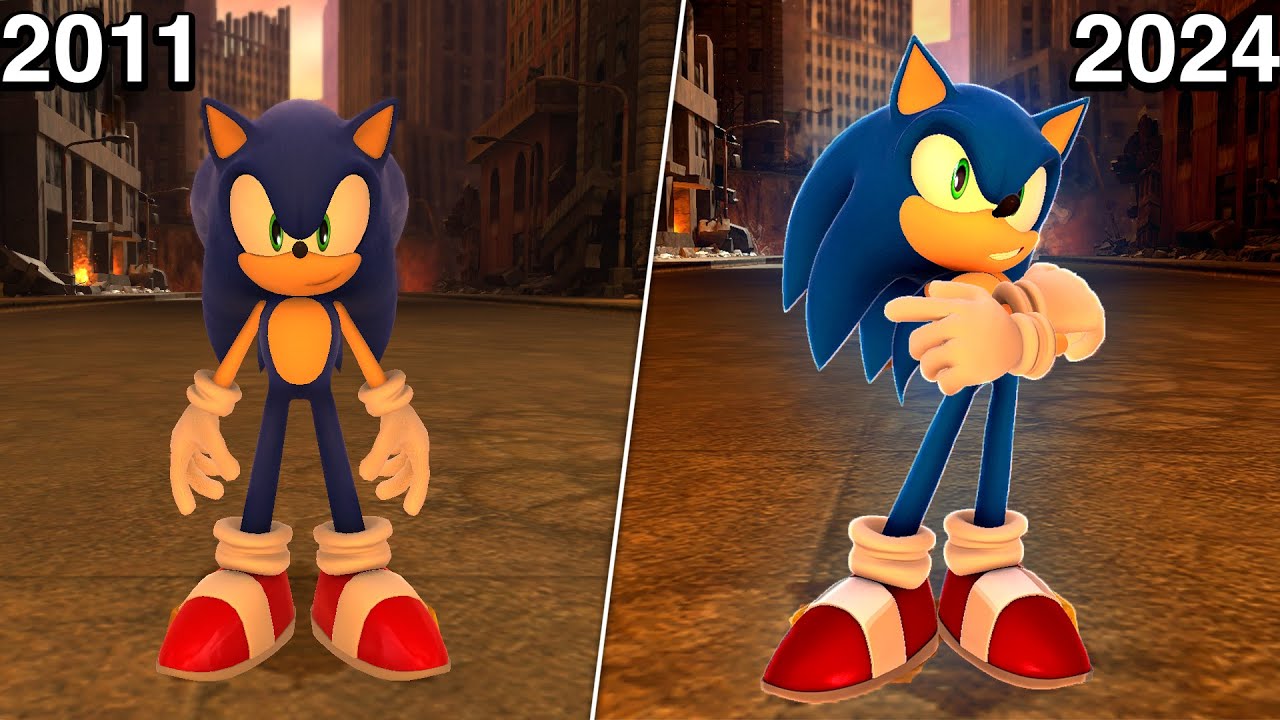A Remake of the Sonic Generations Model! - YouTube