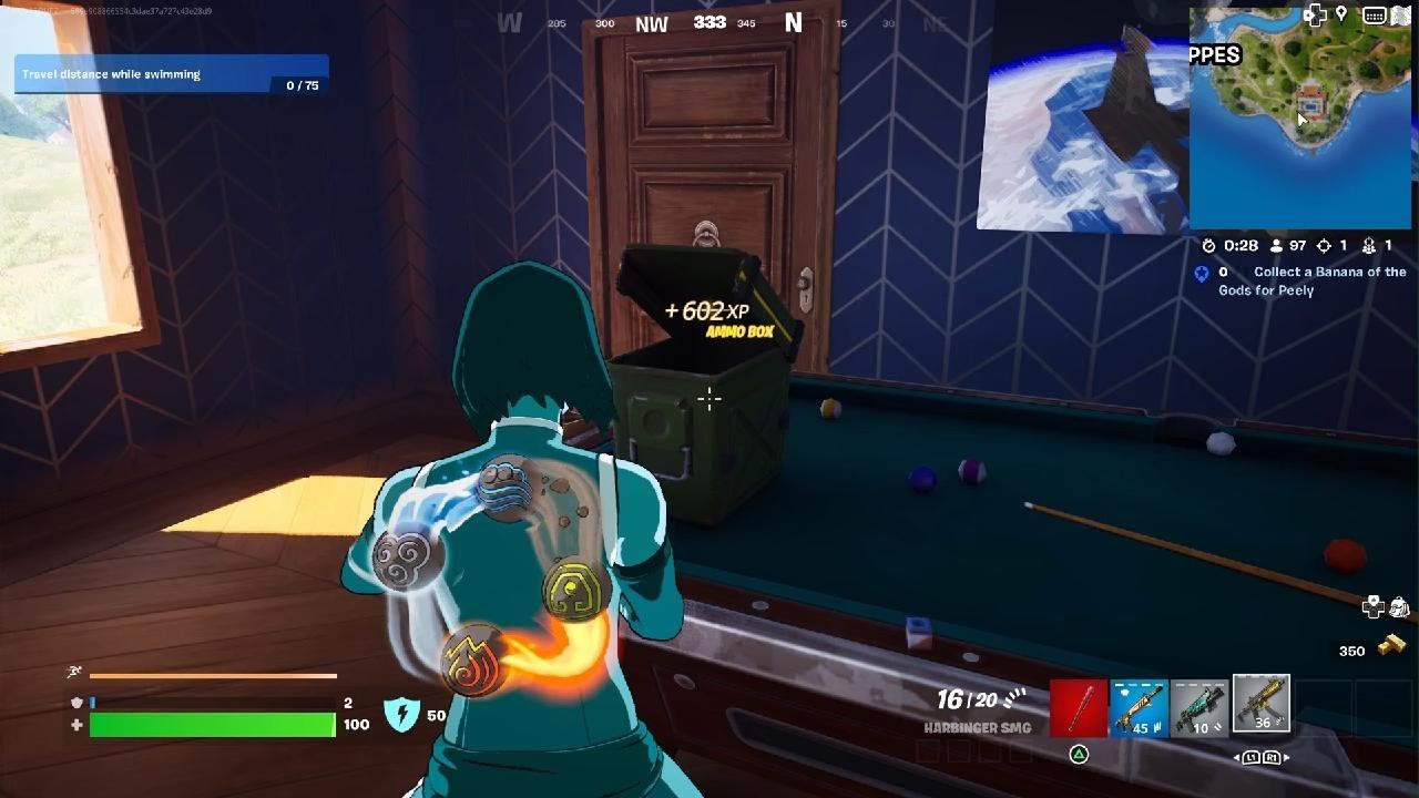 Fortnite Elements Quests Stage 1of 6 Complete Water Chakra Quests To ...