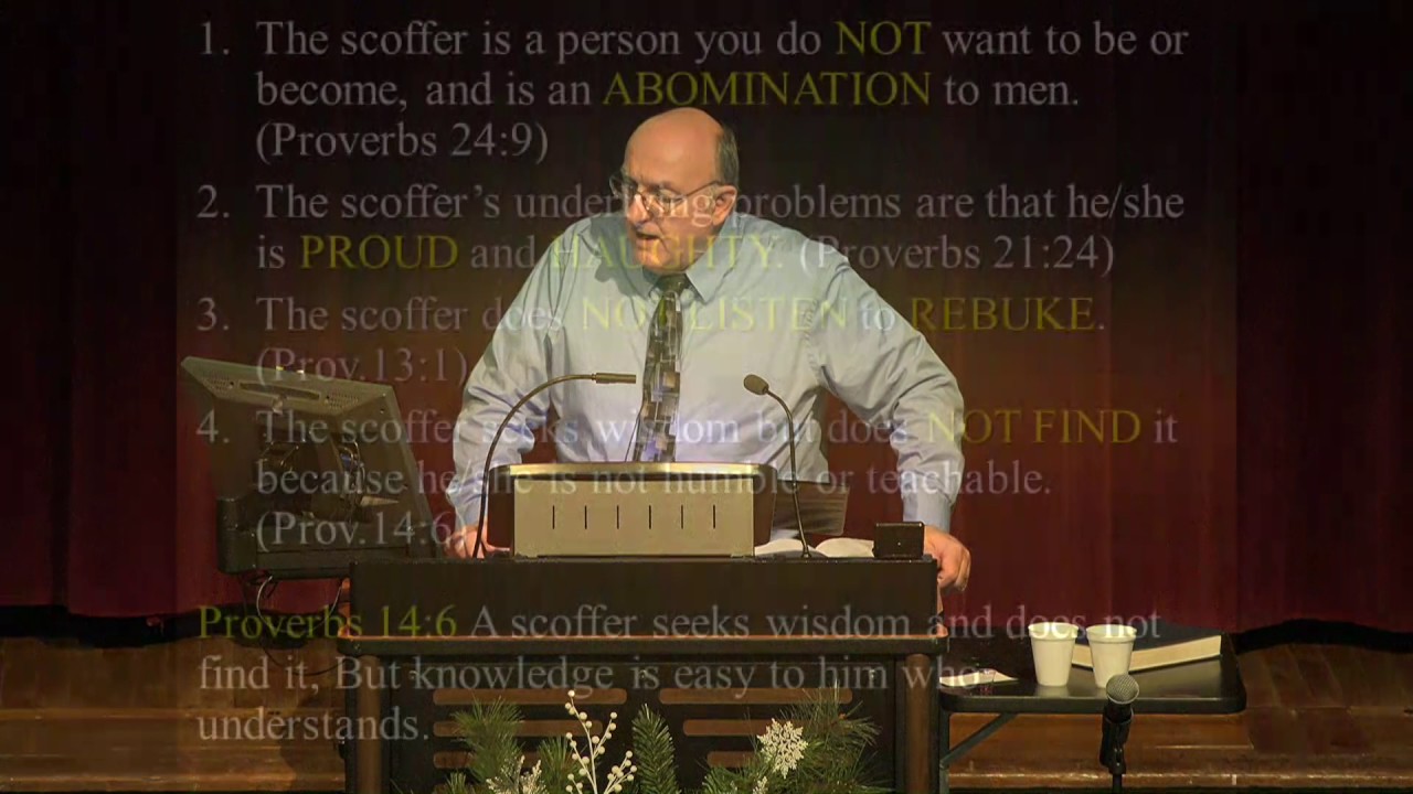 03 - Pondering The Proverbs: The Scoffer - YouTube
