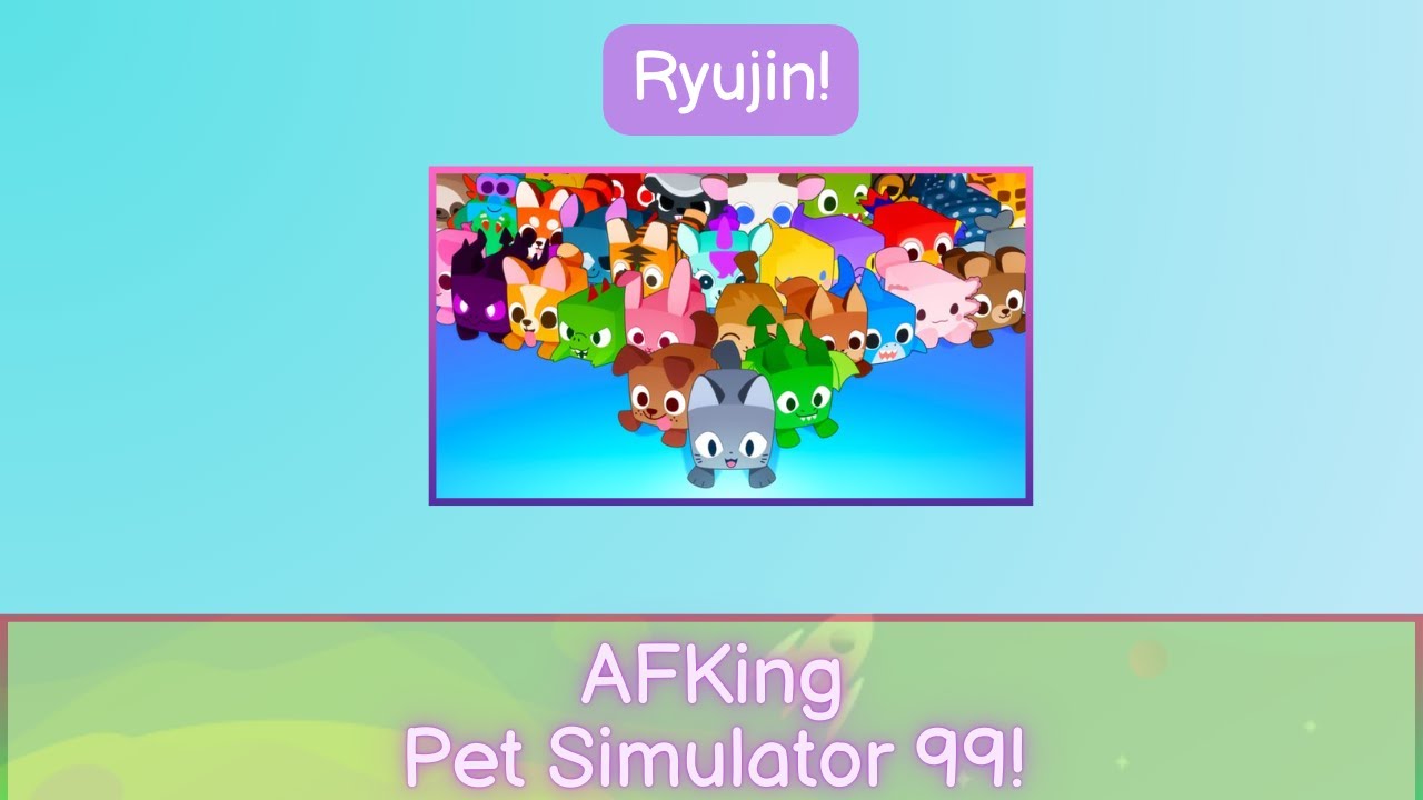 AFKing In PS99 | Ryujin! PS99 Stream #59 - YouTube