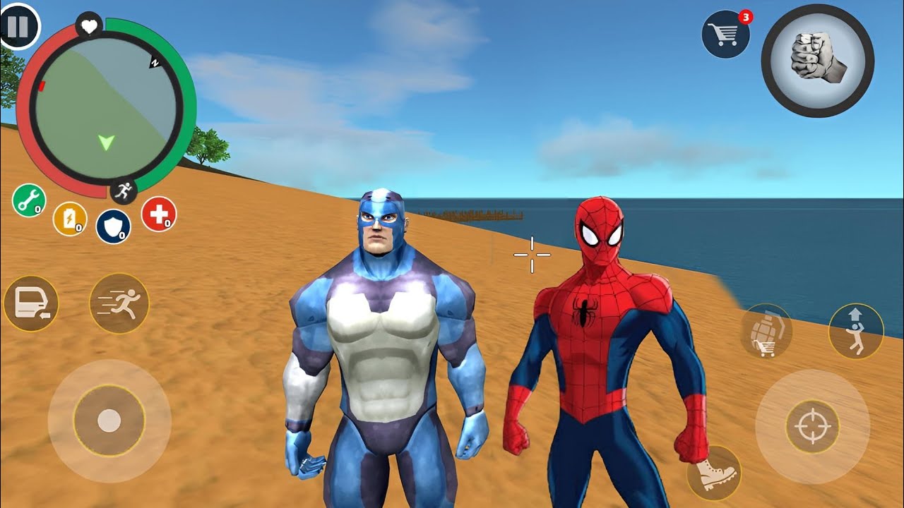 Superhero Spiderman Game #1 - Rope Hero Vice Town by Nexeex - Android ...