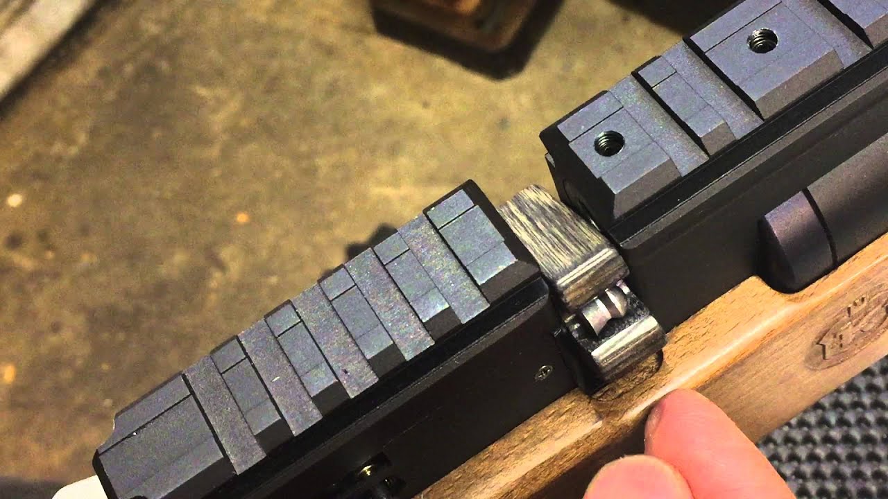 Cricket rifle rotating single shot magazine - YouTube