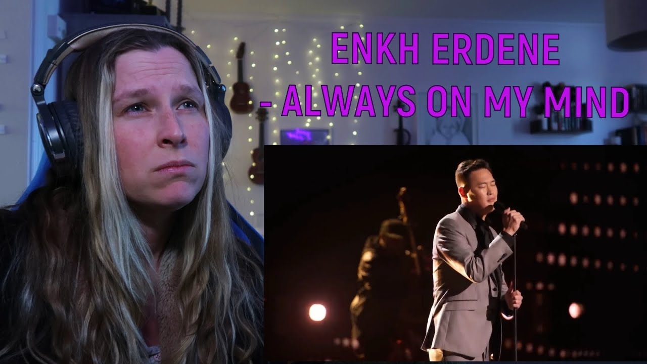 ENKH ERDENE - ALWAYS ON MY MIND, AGT | REACTION - YouTube