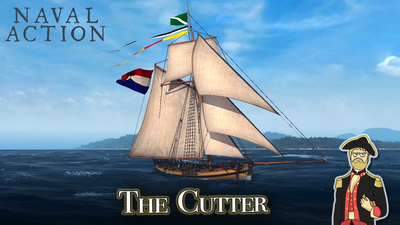 The ships of Naval Action the Cutter - YouTube