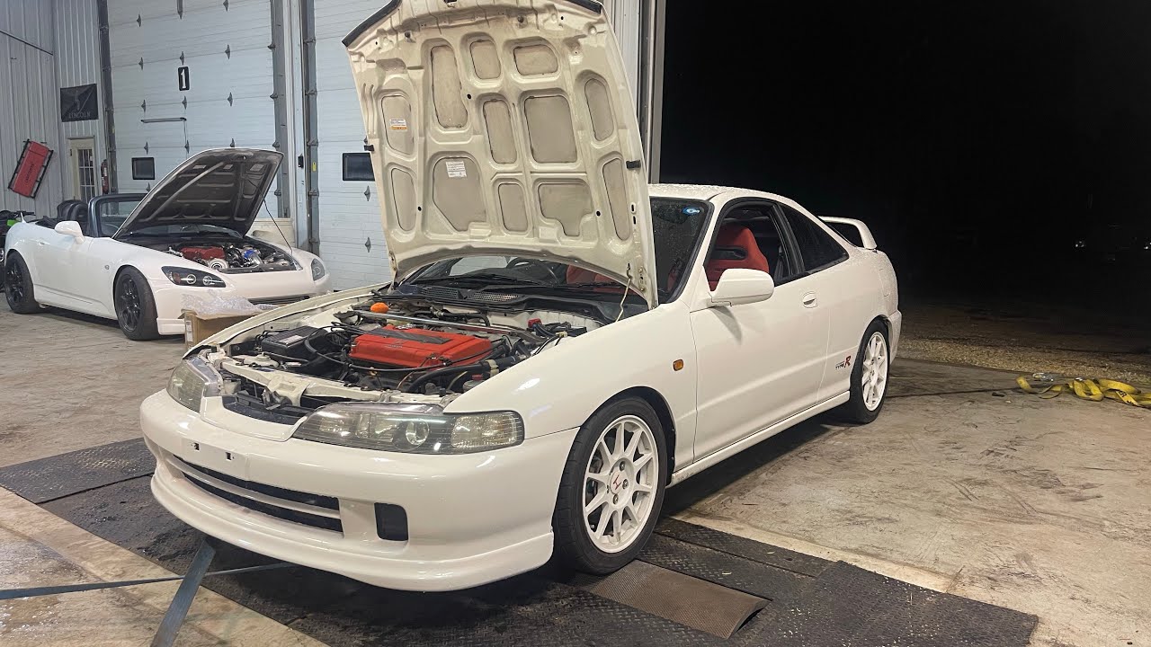 REAL 1998 Acura Integra Type R Dyno Test And Chat JDM - YouTube