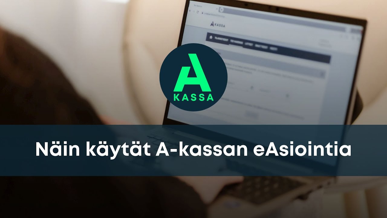Näin käytät A-kassan eAsiointia (tekstitetty) - YouTube