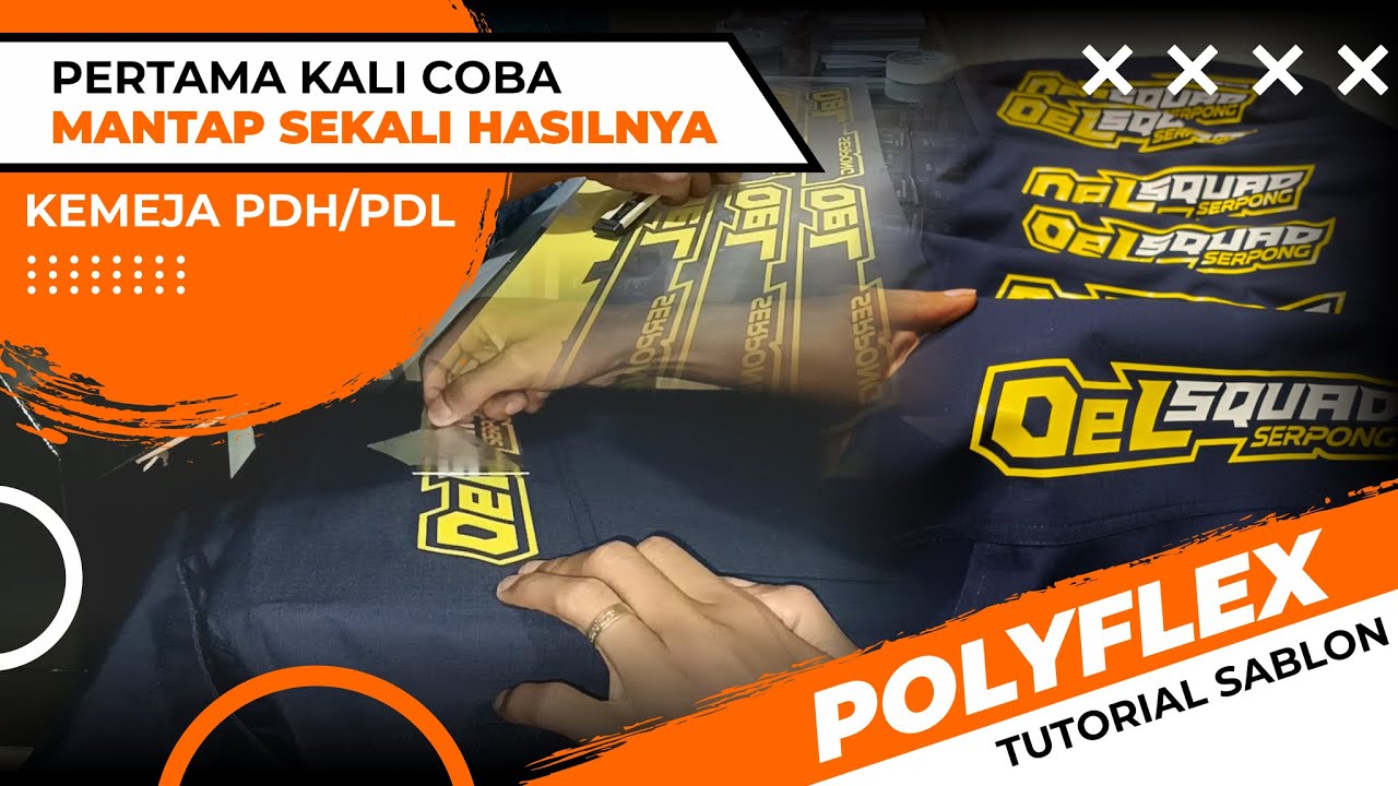 SABLON POLYFLEX - Kemeja PDH/PDL - YouTube