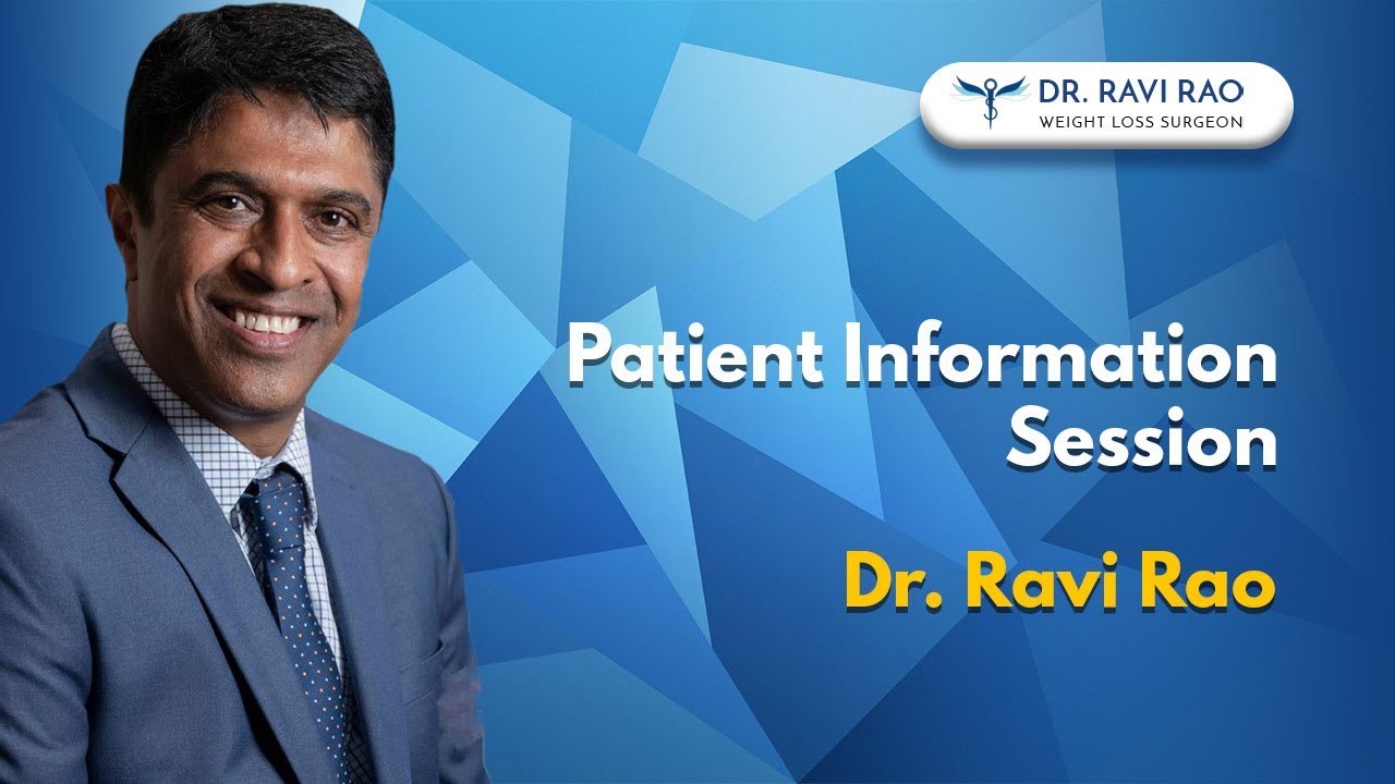 Obesity and Bariatric Surgery| A patient information session by Dr Ravi ...