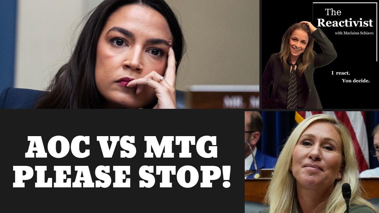 MTG vs AOC: Can We All Agree How Ridiculous This Is? - YouTube