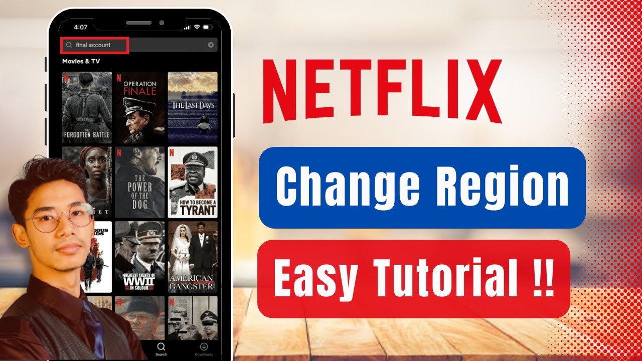 How to Change Netflix Region ! - YouTube