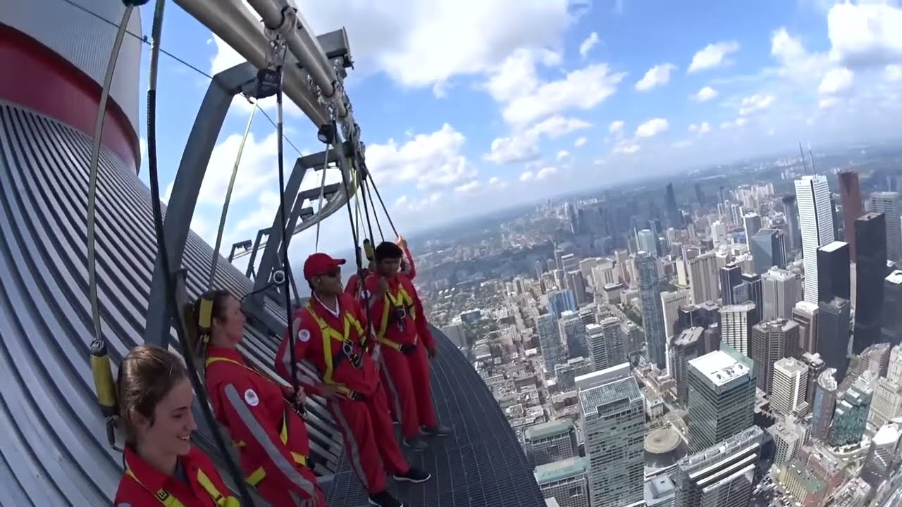 EdgeWalk at CNTower, Toronto - YouTube