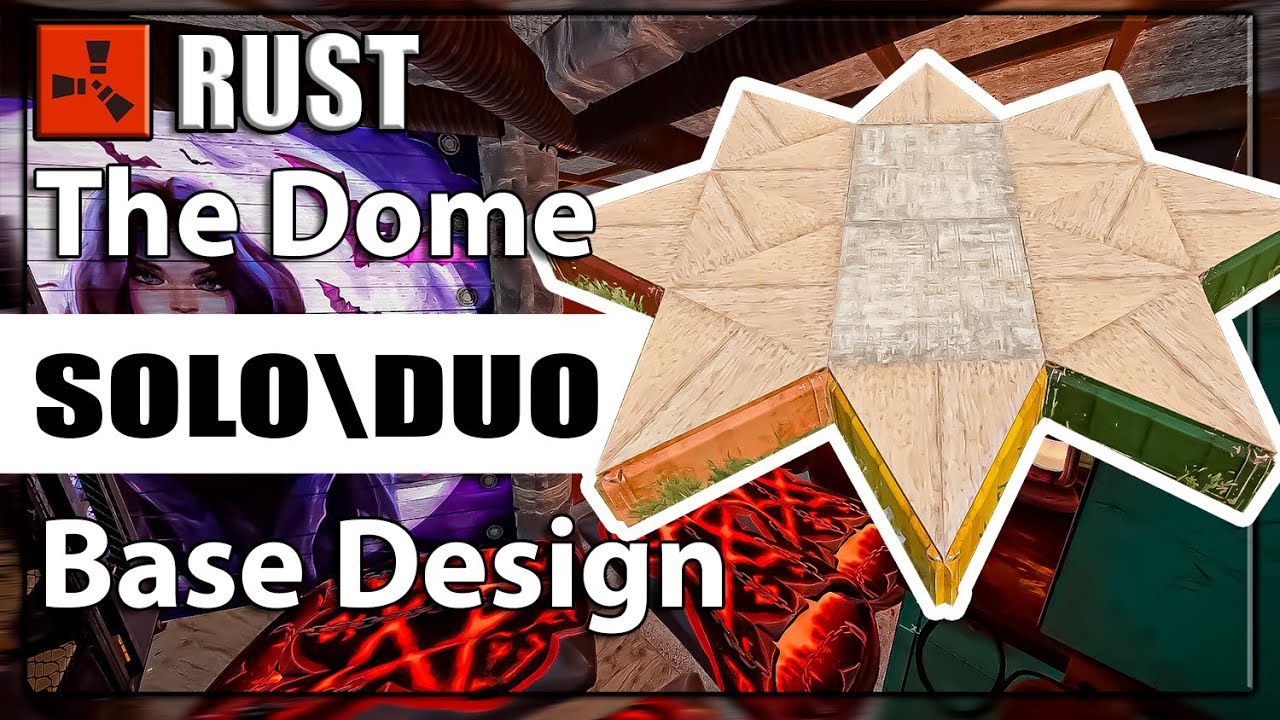 RUST - Compact Rust Base Design - 2x1 Rust Base Design 2023 - YouTube