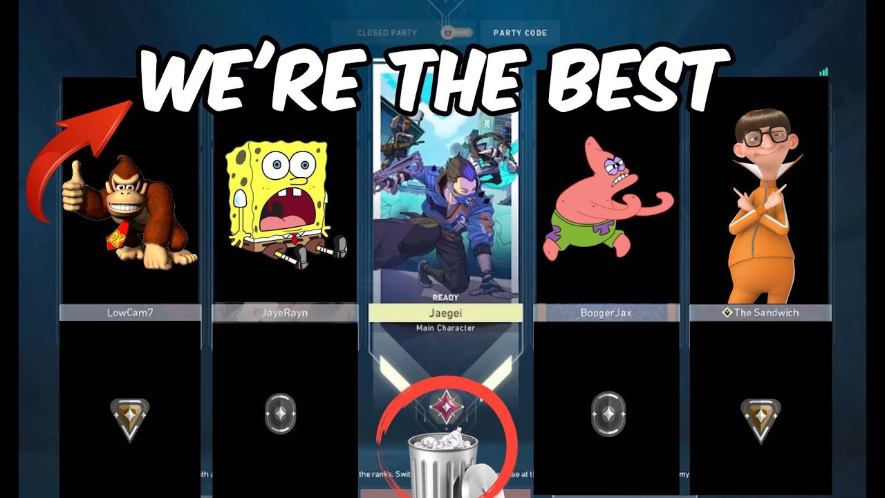 POV: Valorant's Worst 5 stack - YouTube