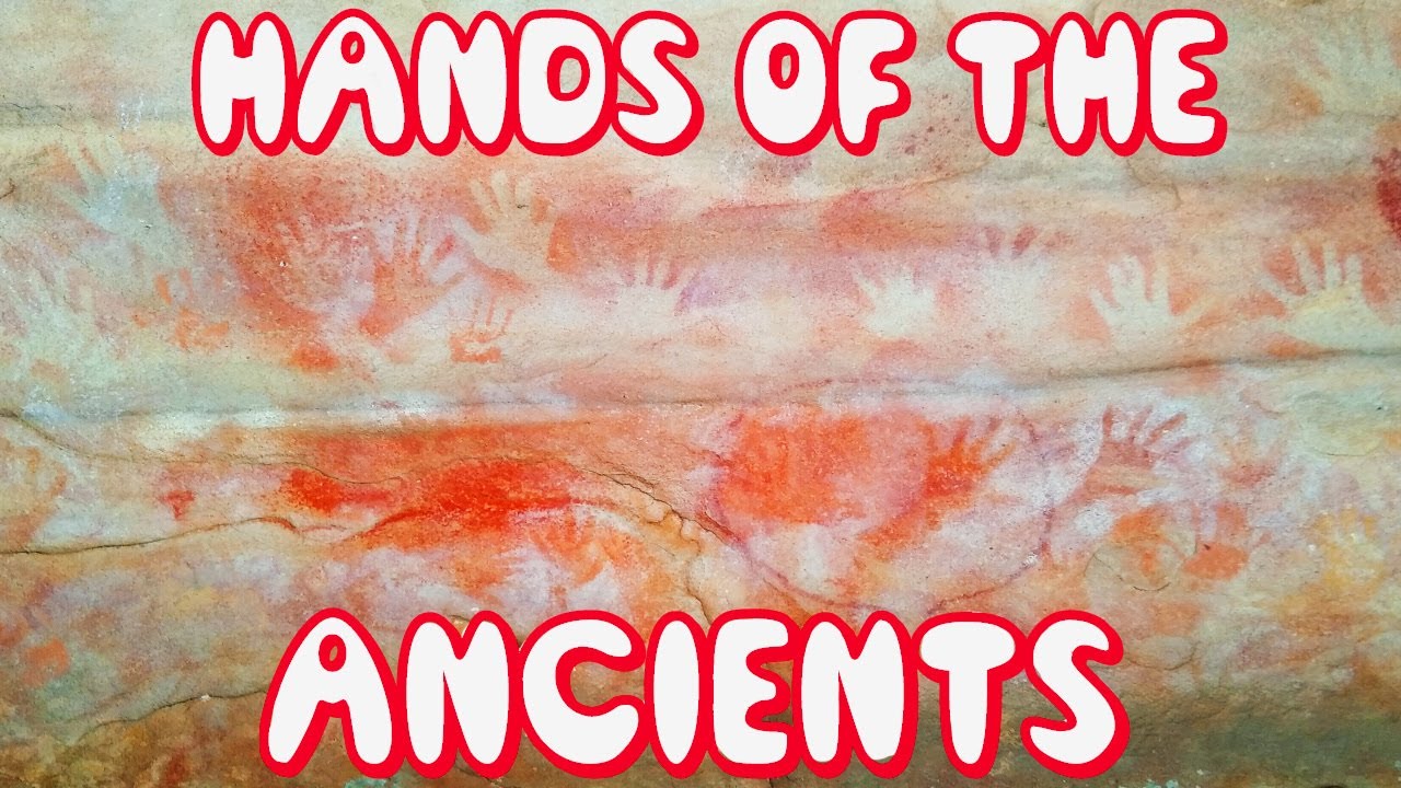 Aboriginal Art Cave - The magical Red Hands Cave - Blue Mountains area ...