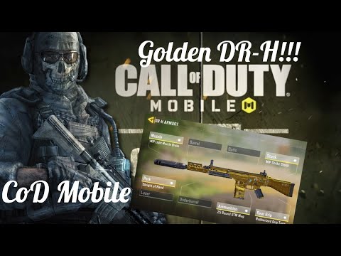 First DR-H Gold Camo in CoD Mobile - YouTube