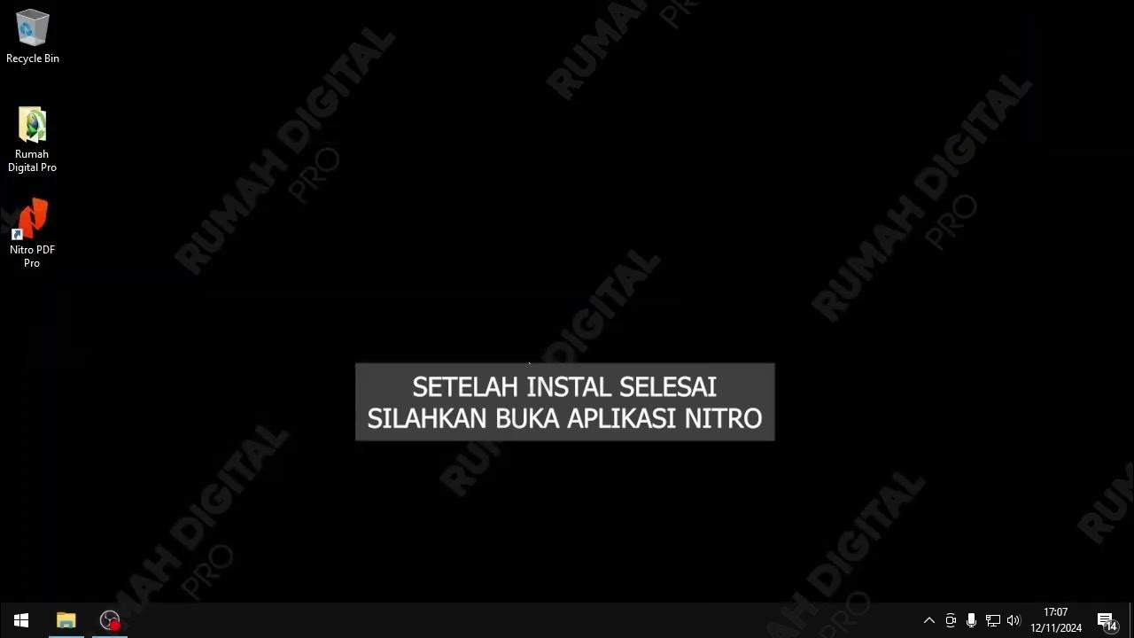 VIDEO TUTORIAL INSTAL NITRO 14 - YouTube