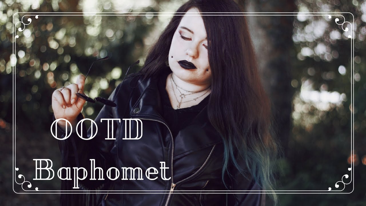 [Lookbook] Gothic OOTD - Baphomet with Killstar and Zaful - YouTube