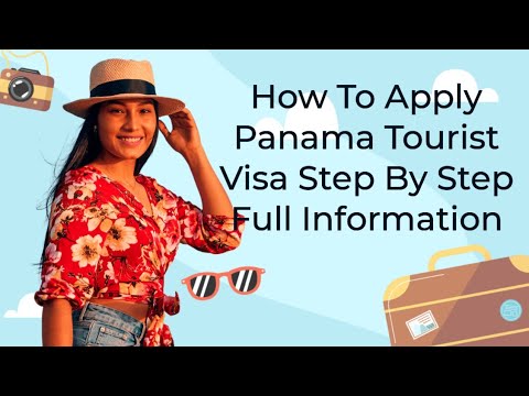 How To Apply Panama Tourist Visa Step By Step Full Information - YouTube