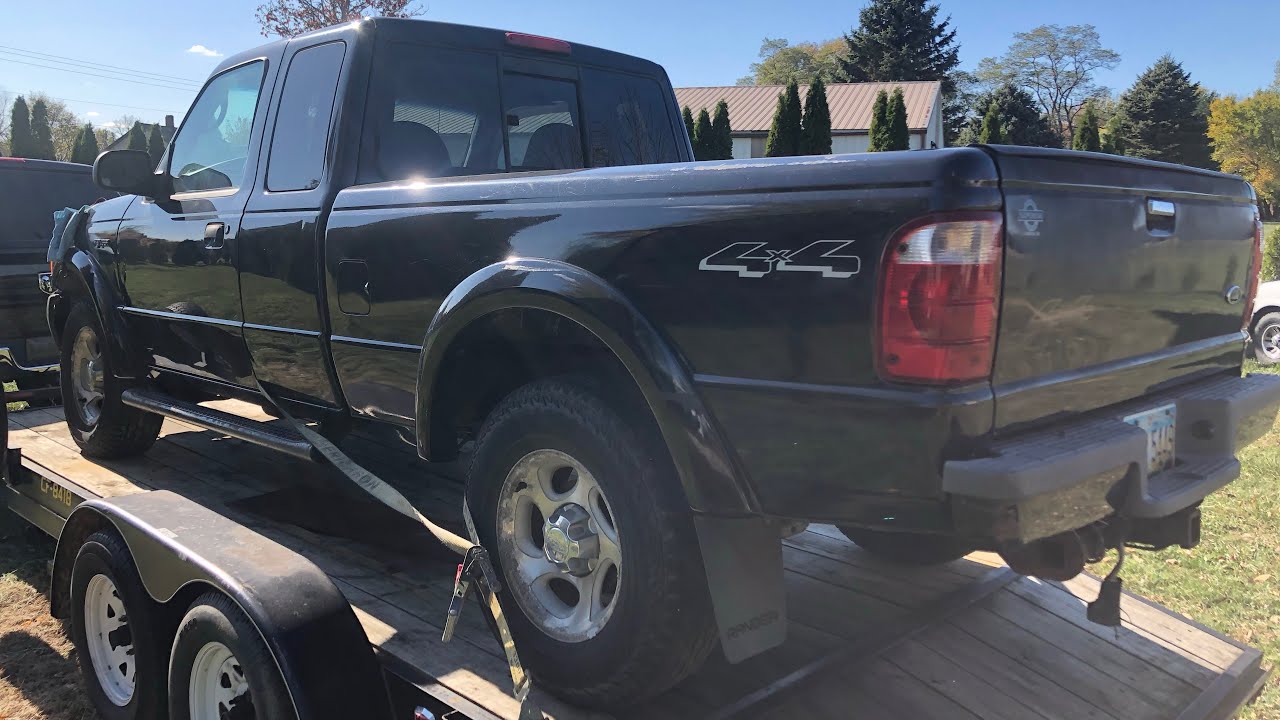 98-2011 Ford Ranger 4x4 Rear Driveshaft Removal How To Step By Step ...