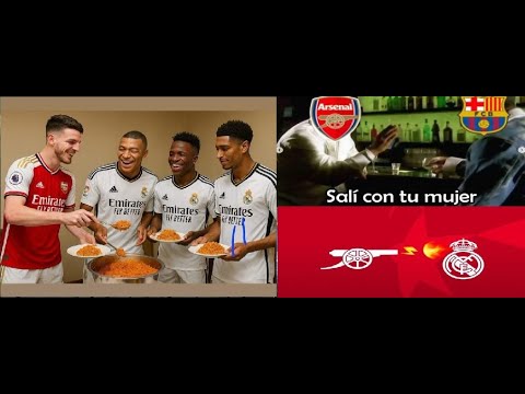 MEMES ARSENAL 3 REAL MADRID 0 CHAMPIONS LEAGUE - YouTube