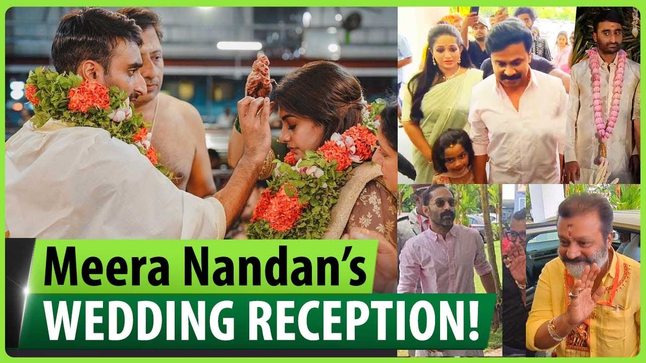 Actress Meera Nandan Wedding Fahadh Faasil's Wife Nazriya Nazim Shines