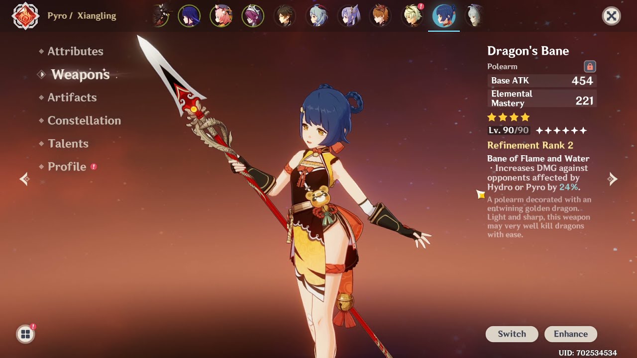 Xiangling Build | Genshin Impact - YouTube