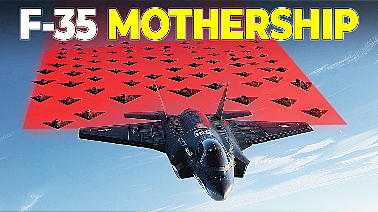 F-35 Just Became a DRONE MOTHERSHIP – Lockheed Martin New Drone Tech ...