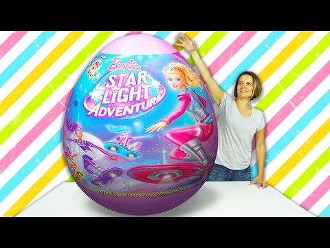 Barbie DEV Sürpriz Yumurta Açma | Evcilik TV Çizgi Film Barbie Oyuncakları ve daha fazlası