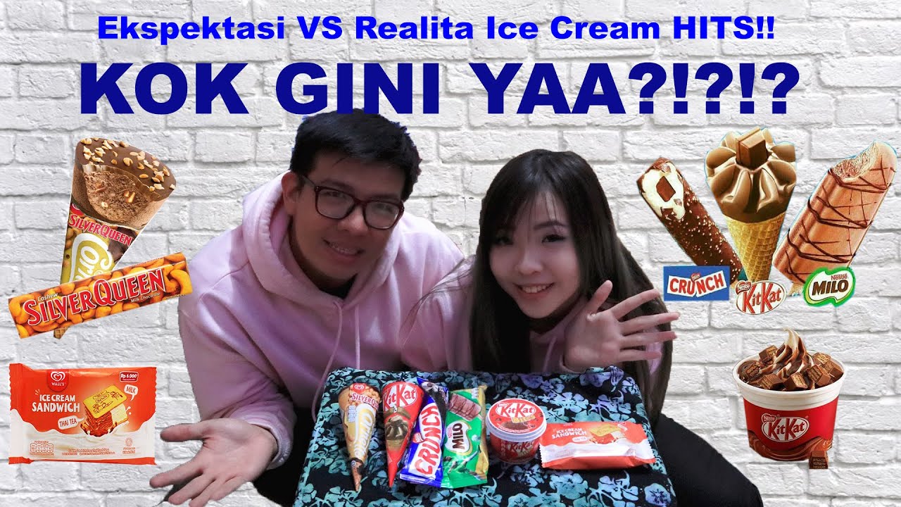 KOK GINI YA?? EKSPEKTASI VS REALITA ICE CREAM / ES KRIM HITS & REVIEW JUJUR CORNETTO SILVERQUEEN ...