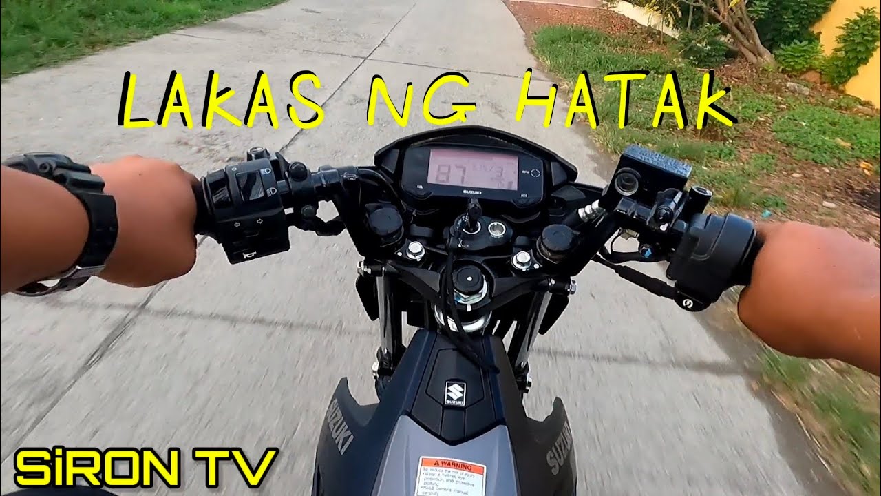 SUZUKI RAIDER FI 150 | 2023 MODEL | NAPAKA BILIS nakaka TAKOT - YouTube