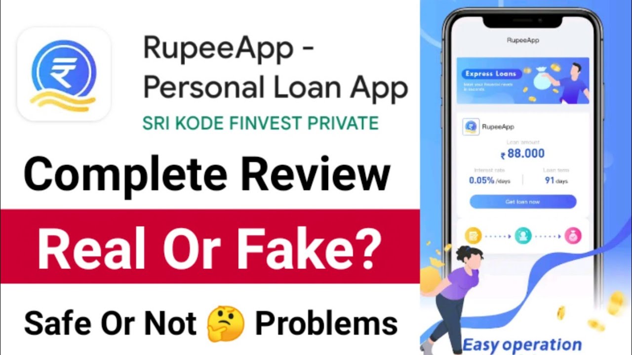 Rupee App Review 2023 Rupee App Real Or Fake | Rupee App Personal Loan ...