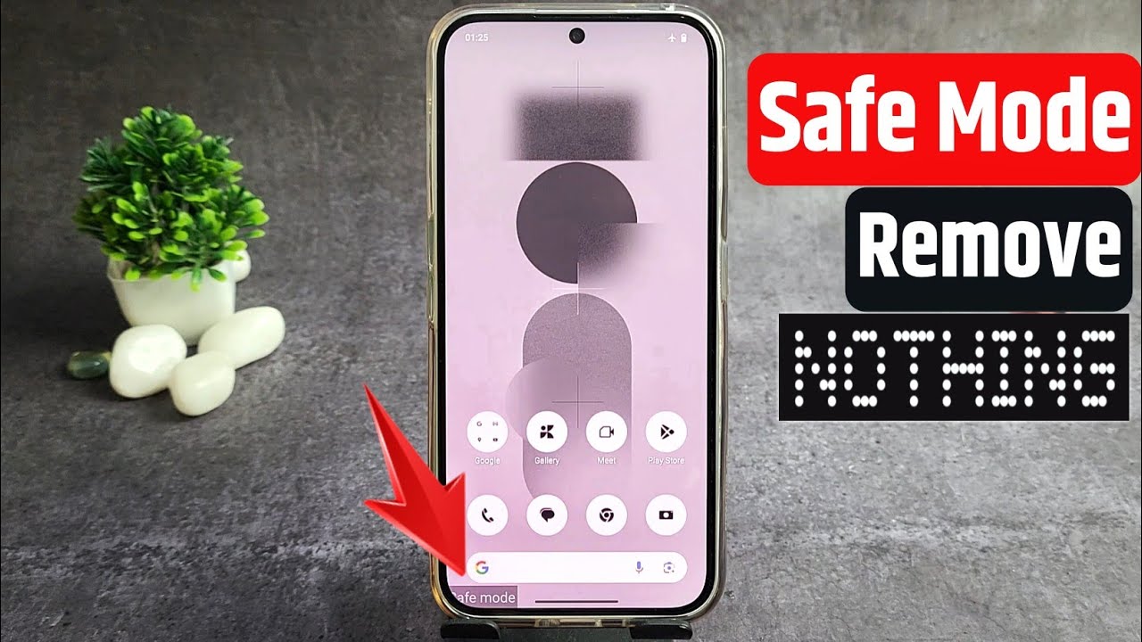 how to remove safe mode in nothing phone - YouTube
