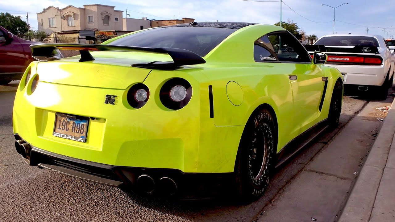 GTR con 700HP en Mexicali! - YouTube