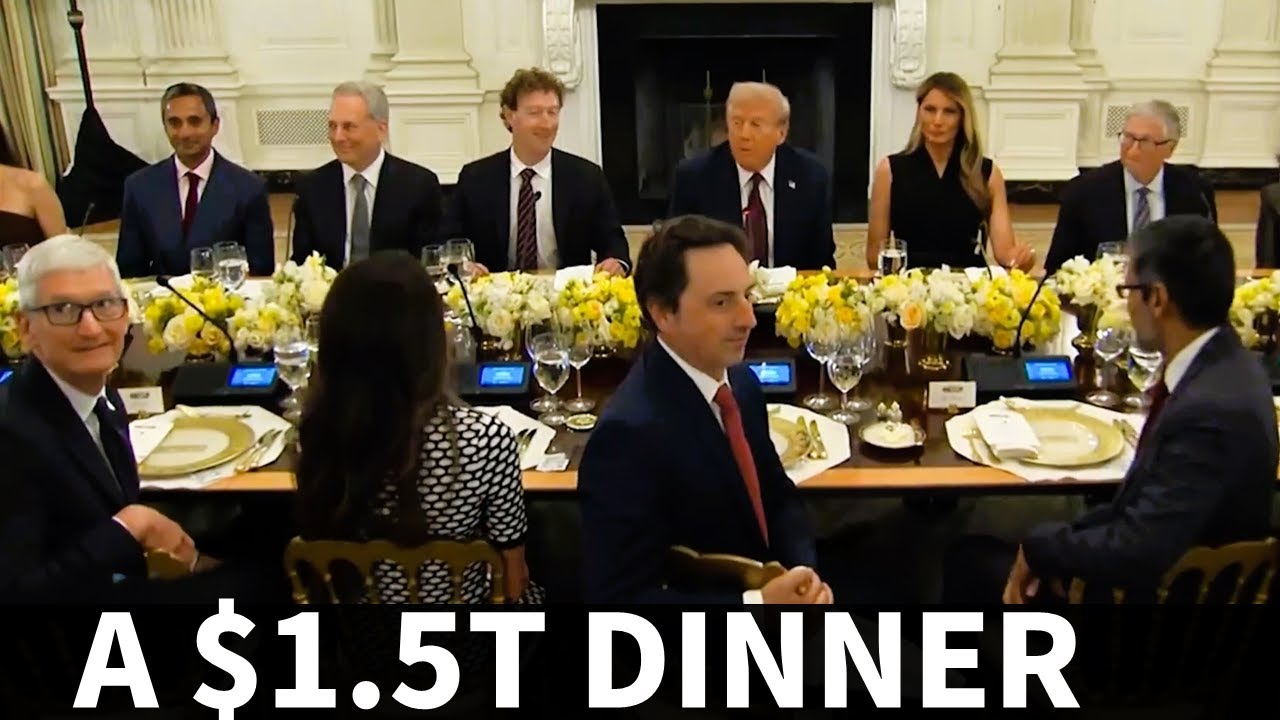 What Did Tech CEOs Promise at Dinner With President Trump? - YouTube