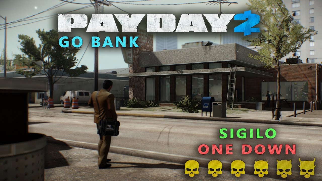 [PAYDAY 2] GO BANK - Sigilo en ONE DOWN - Gameplay en Español #20 - YouTube