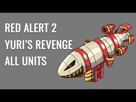 Red Alert 2 Yuri's Revenge Units