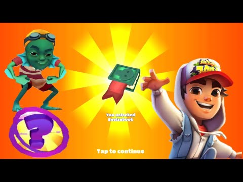 SUBWAY SURFERS CAMBRIDGE : UNLOCKING BEELZEBOOK # (ANDROID,D2)