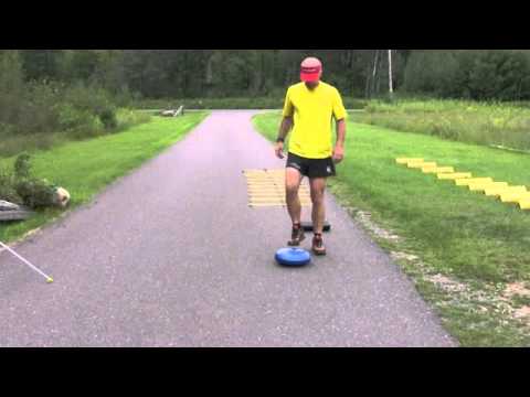 Dynamic Balance - Toe Touch - YouTube