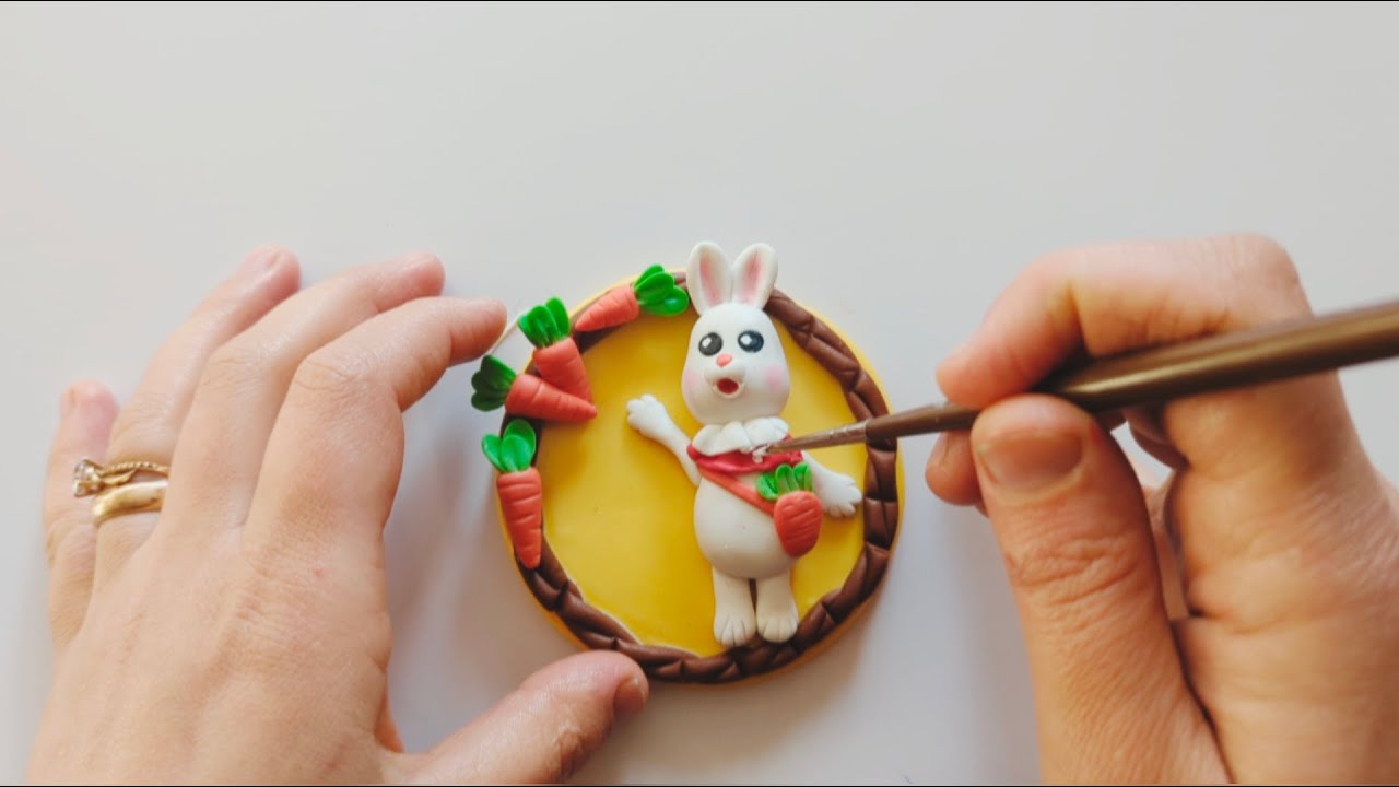 Adorable Air Dry Clay Rabbit Sculpture | Sculpt Your Own Clay Bunny ...