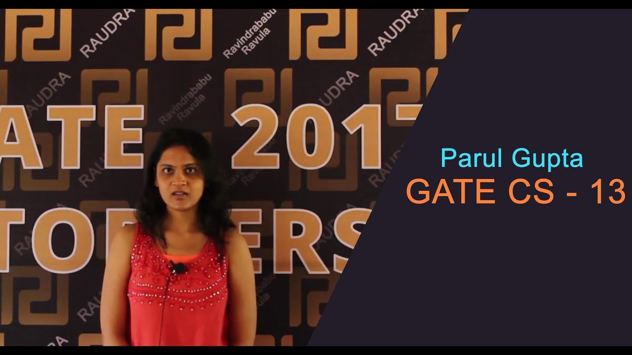 Parul Gupta (AIR 13) - YouTube