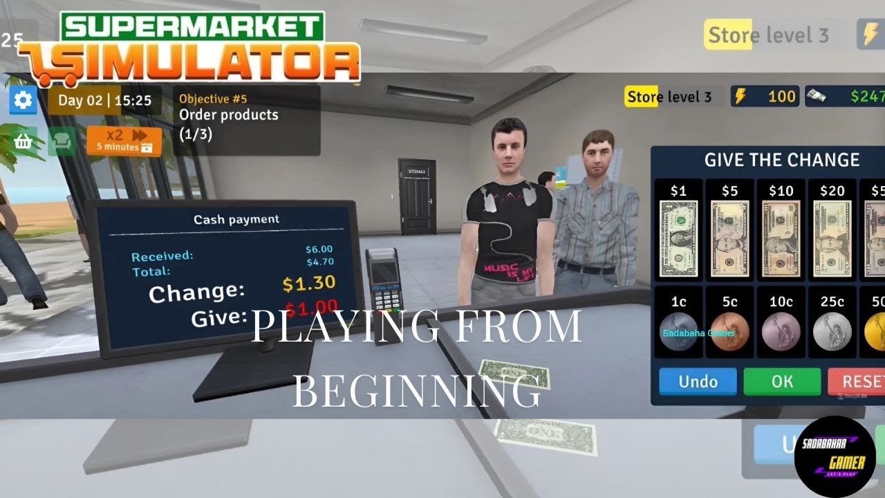Manage Supermarket Simulator | Walkthrough 01 ( No Commentary ) - YouTube
