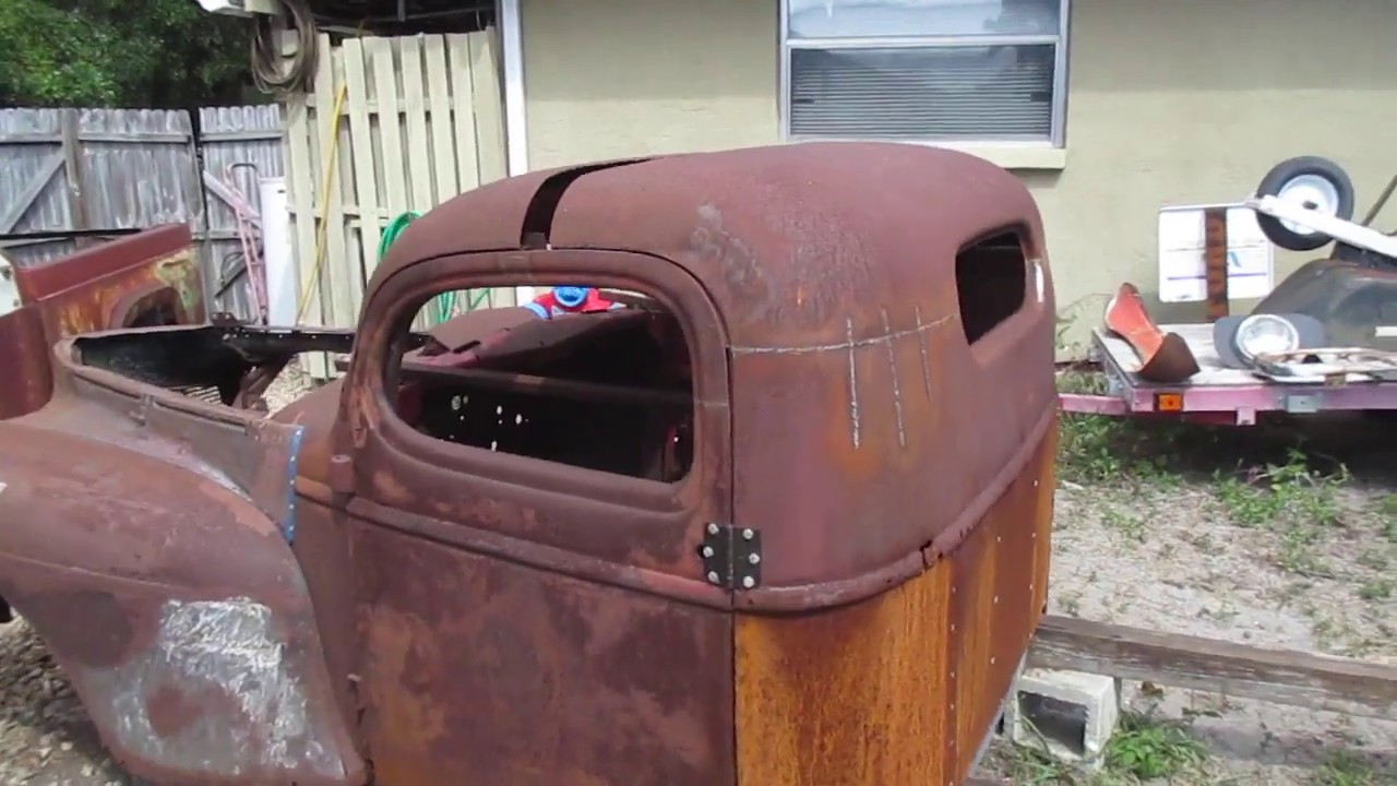 1946 Chevy Rat Rod top chop video # 6 - YouTube