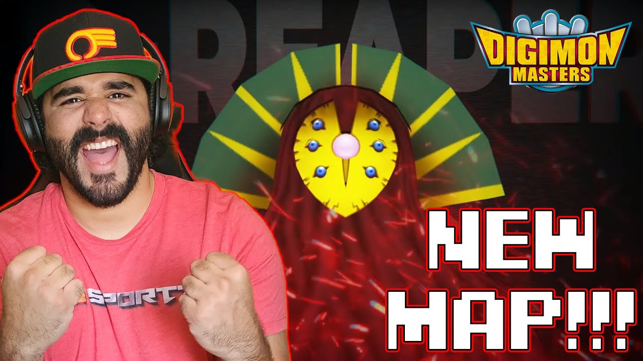 A NEW MAP IS COMING!!! Digimon Masters DMO - YouTube